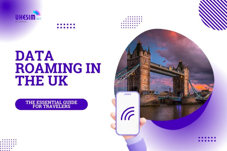 Data Roaming in the UK: #1 Helpful Guide for Travelers